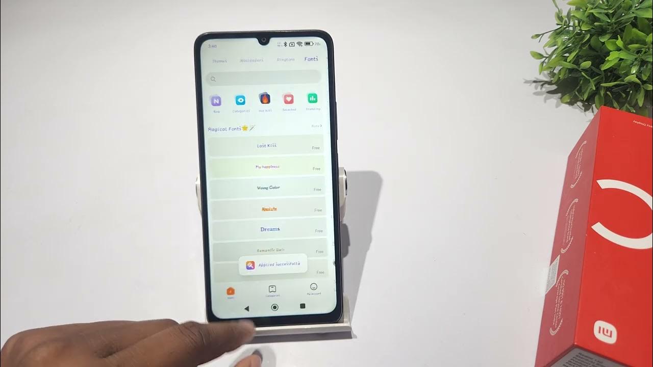 how to fix font style and font size problem in redmi 14c 5g | redmi 14 font style kaise change ...