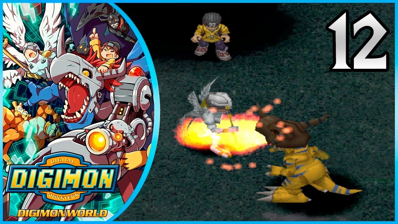 GUIA Digimon World 1 🍖 12 - Greymon y Garurumon - YouTube