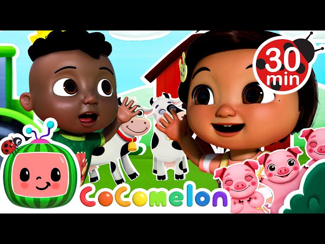 Farm Animal Dance Party | Cody and Friends! Sing with CoComelon ...