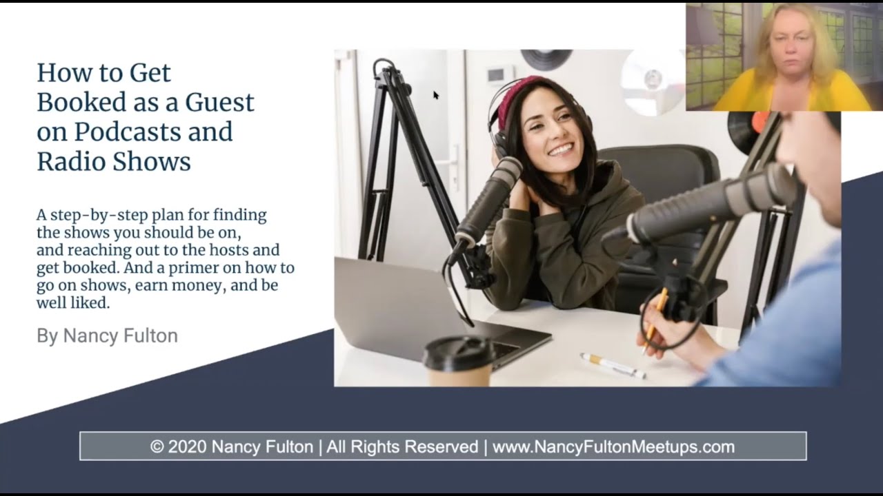 How to Get Booked on Podcasts and Radio Shows - YouTube