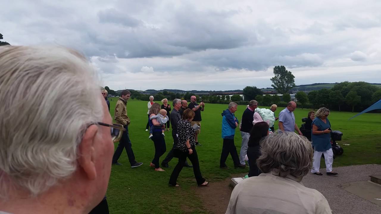 Magdalen Green Bandstand Official Opening - YouTube