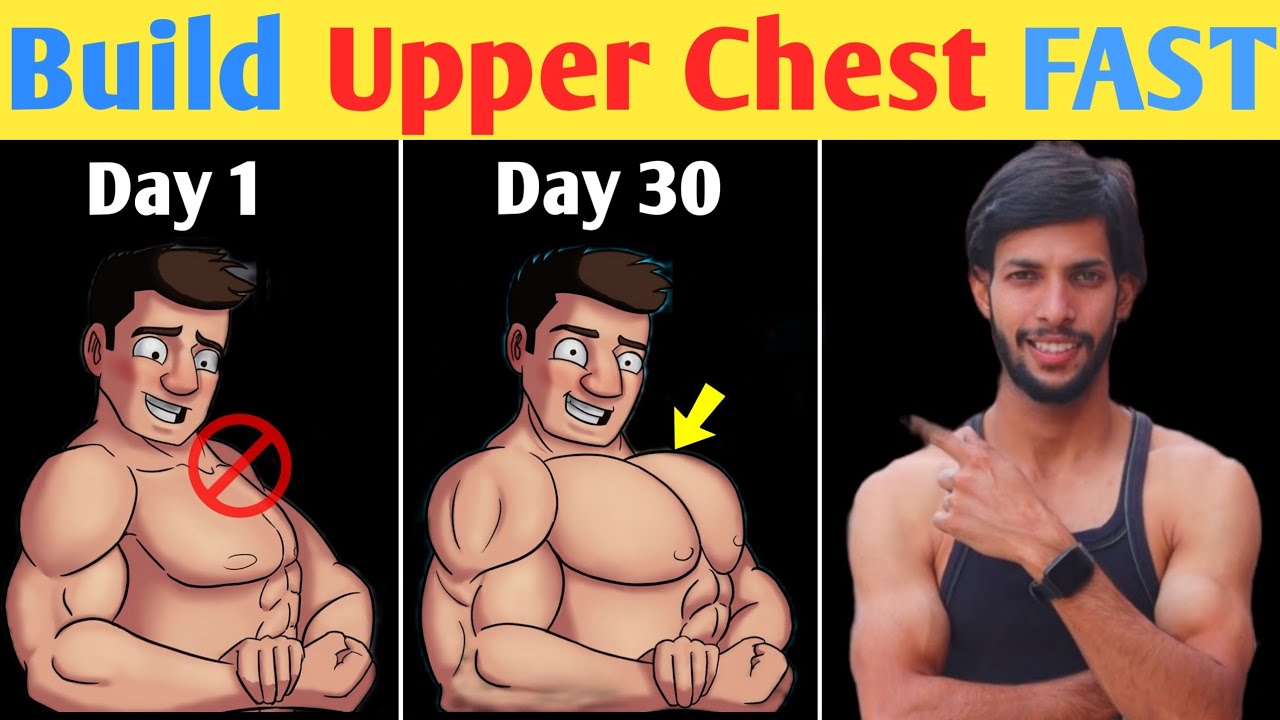 Build Upper Chest Fast || Upper Chest Workout At Home - YouTube