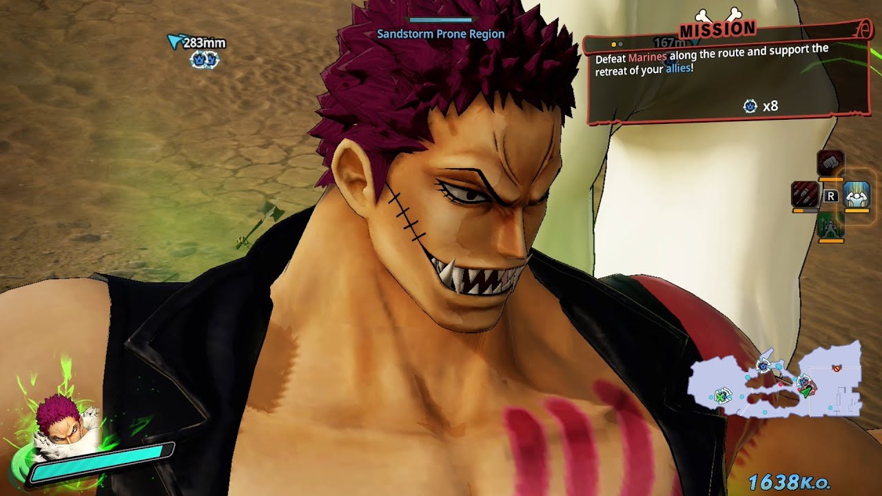 One Piece: Pirate Warriors 4 - Katakuri Gameplay - YouTube