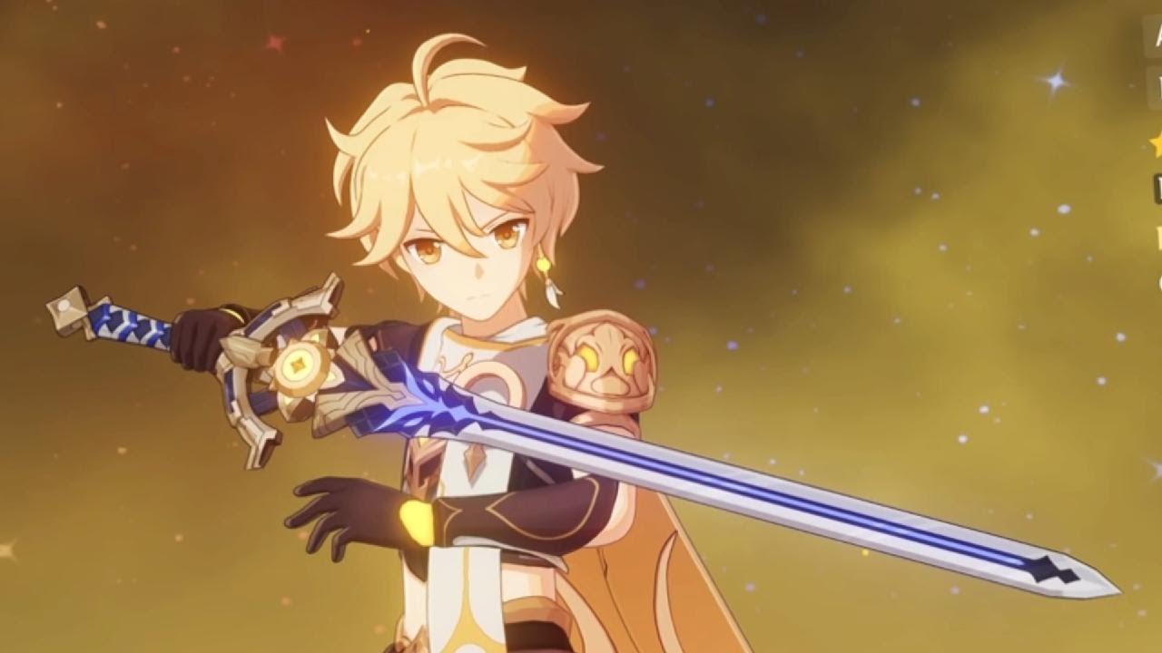 Genshin Impact - Como disfrutar jugando con Traveler - Aether GEO - YouTube