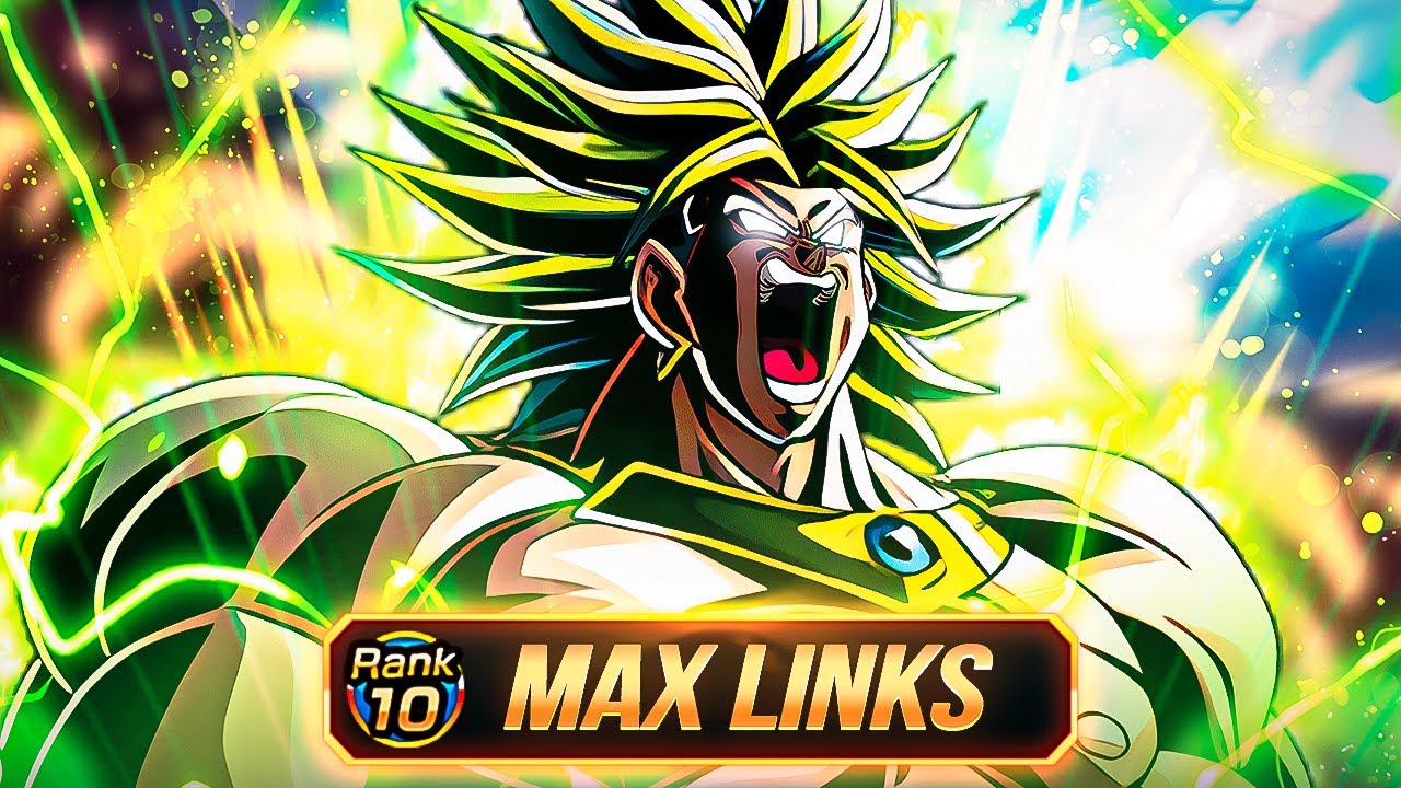 Dokkans NEW LR Legendary Super Saiyan Broly Is BROKEN (Max Links ...