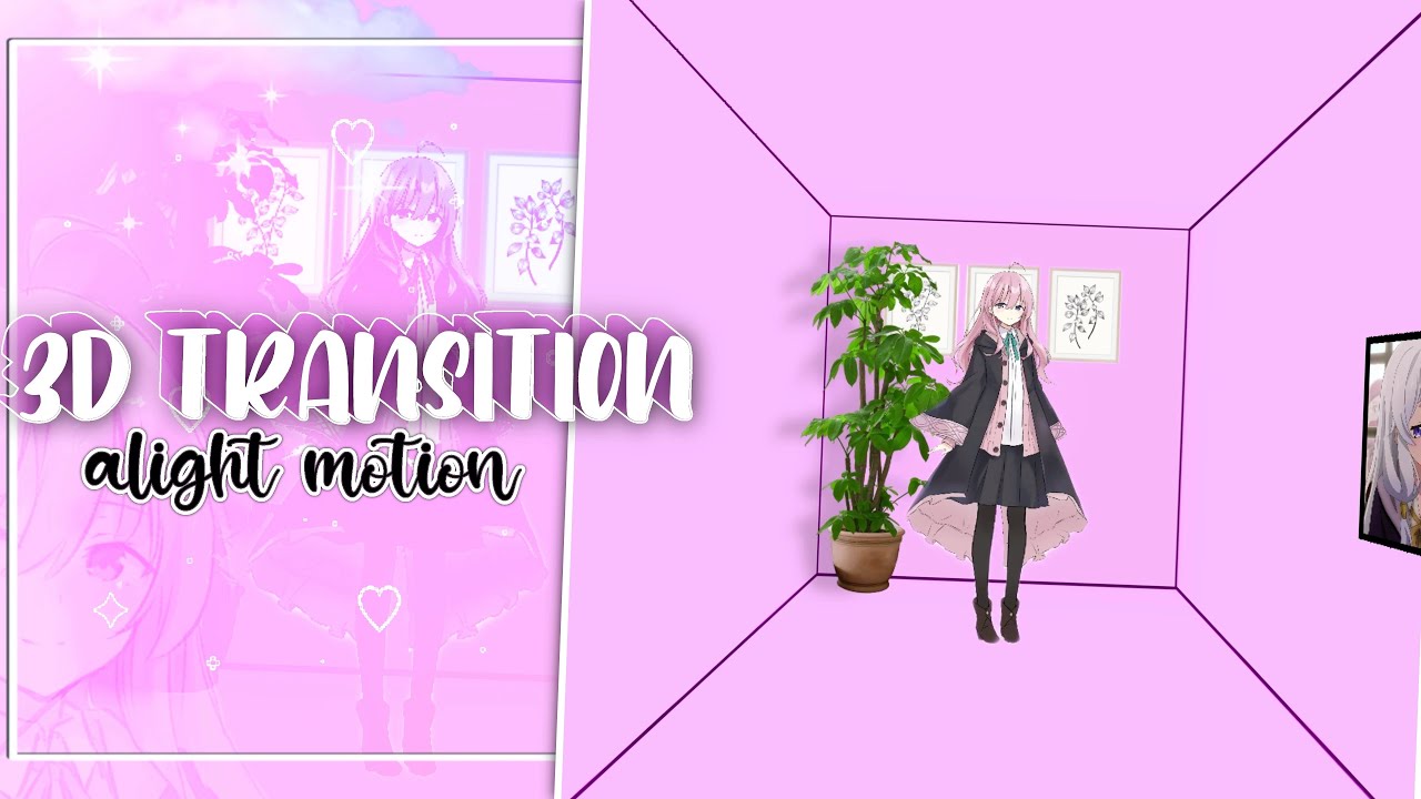 3D Room advanced transition ~ alight motion tutorial ~ 3.7.0 update - YouTube