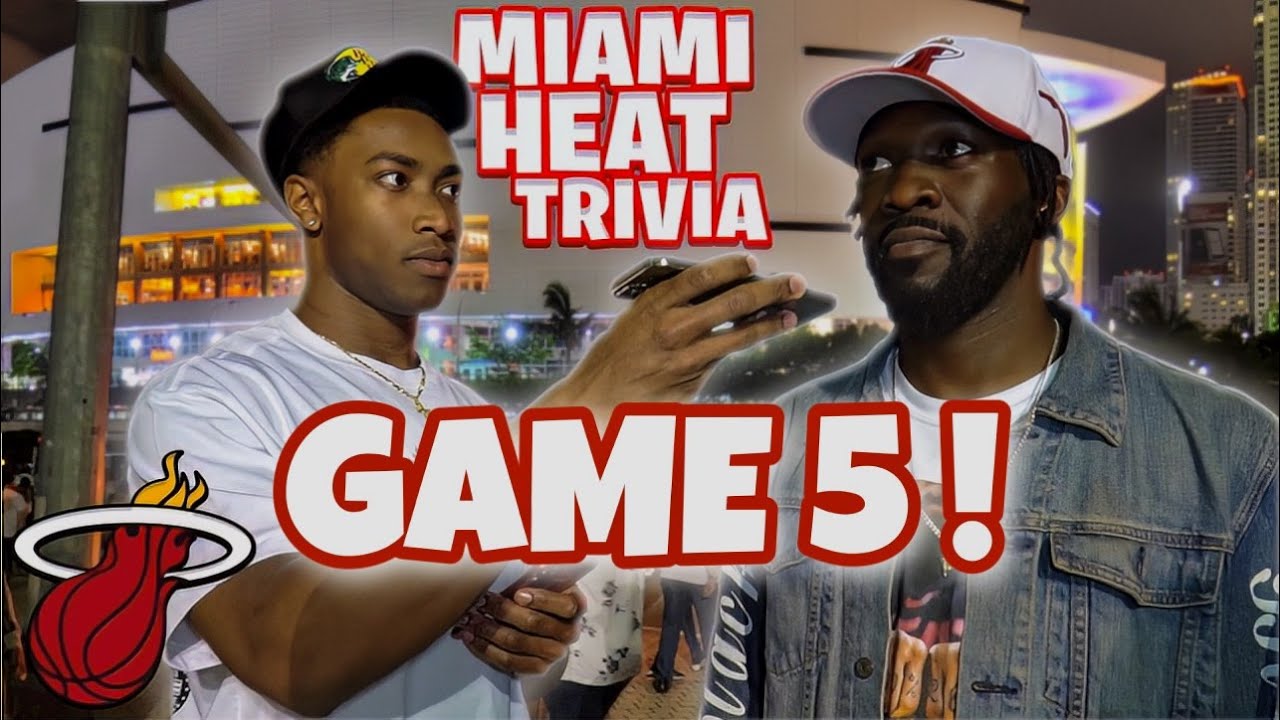 Miami Heat Trivia in Downtown Miami ! *Testing Heat Fans Knowledge ...