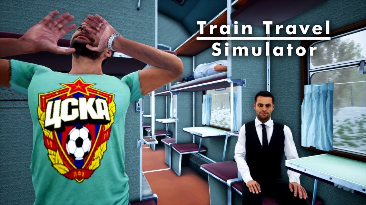 Train Travel Simulator [Gameplay, PC] - YouTube