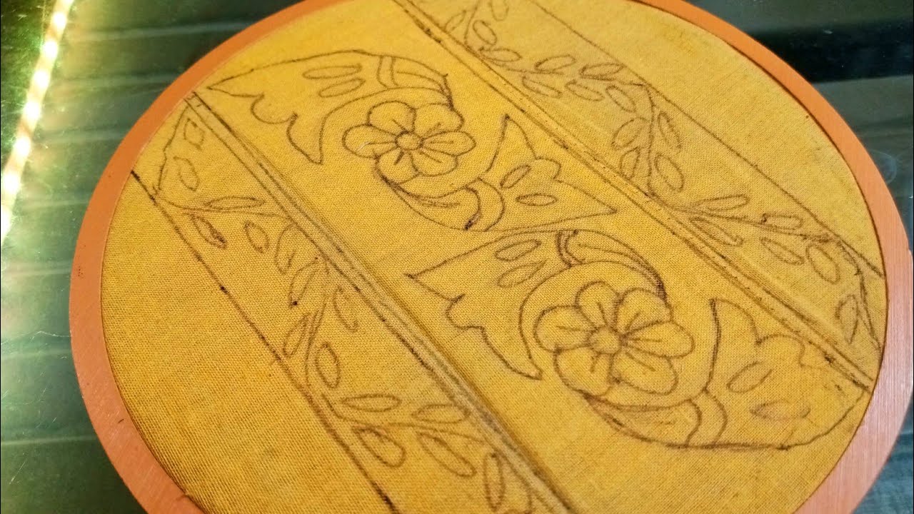 Embroidery Borderline design Drawing, Borderline Drawing,How to Draw ...