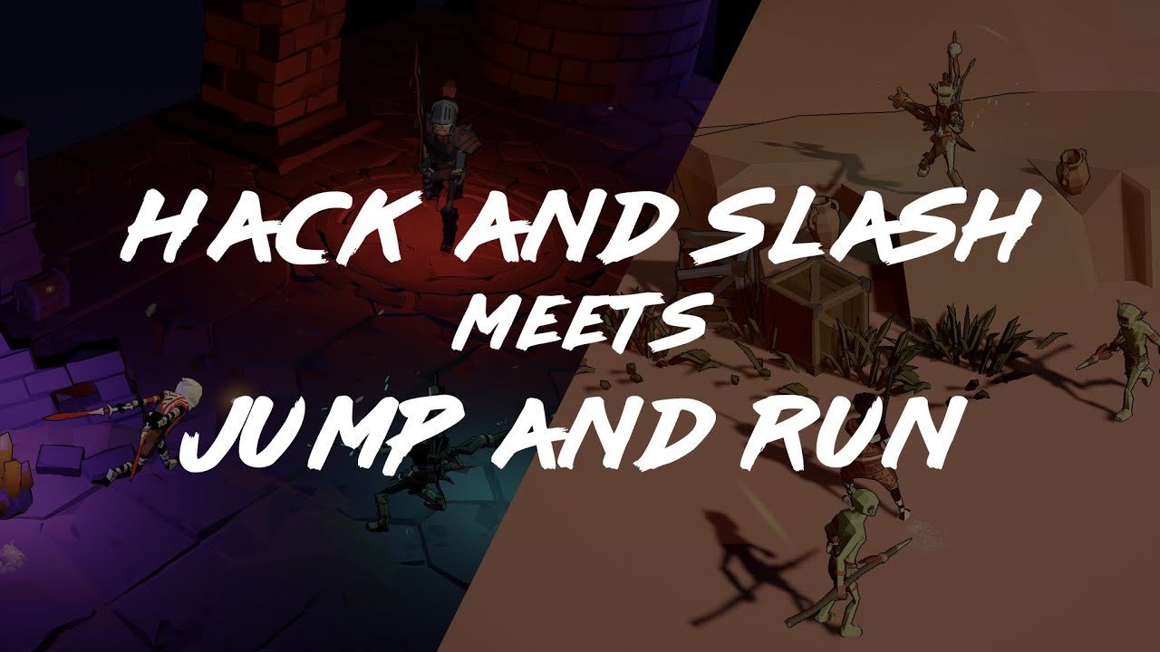 Hack and Slash meets Jump and Run! Dungeon Jumper first gameplay teaser ...