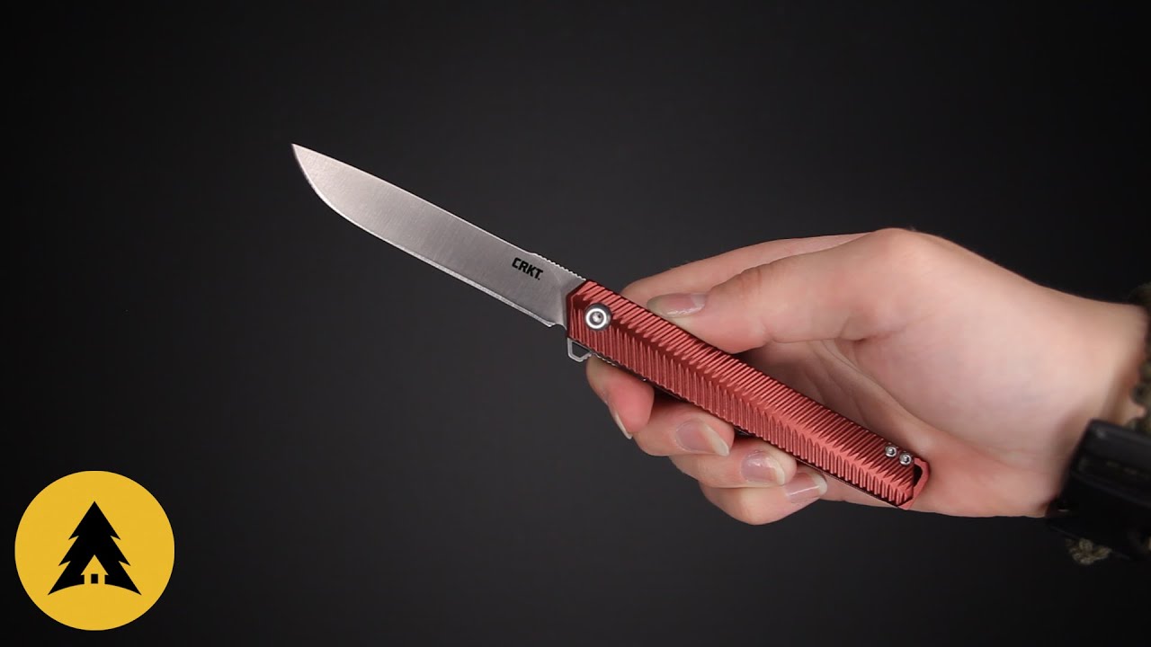 Складной нож CRKT Stylus - YouTube