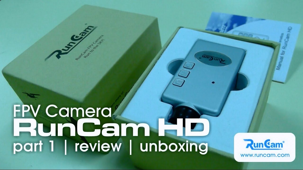 RUNCAM HD - Review Part 1: Unboxing and operation - YouTube