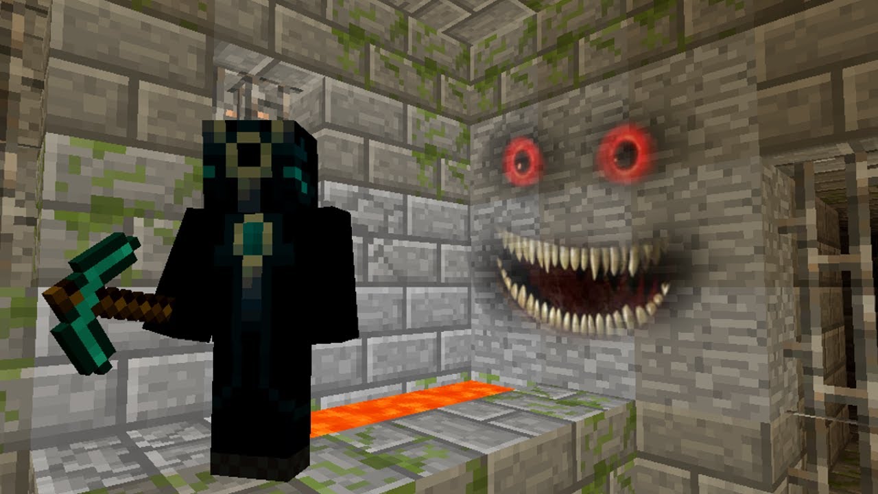 If You Spot Stone With Eyes in a Stronghold, Get Out Fast! Minecraft ...