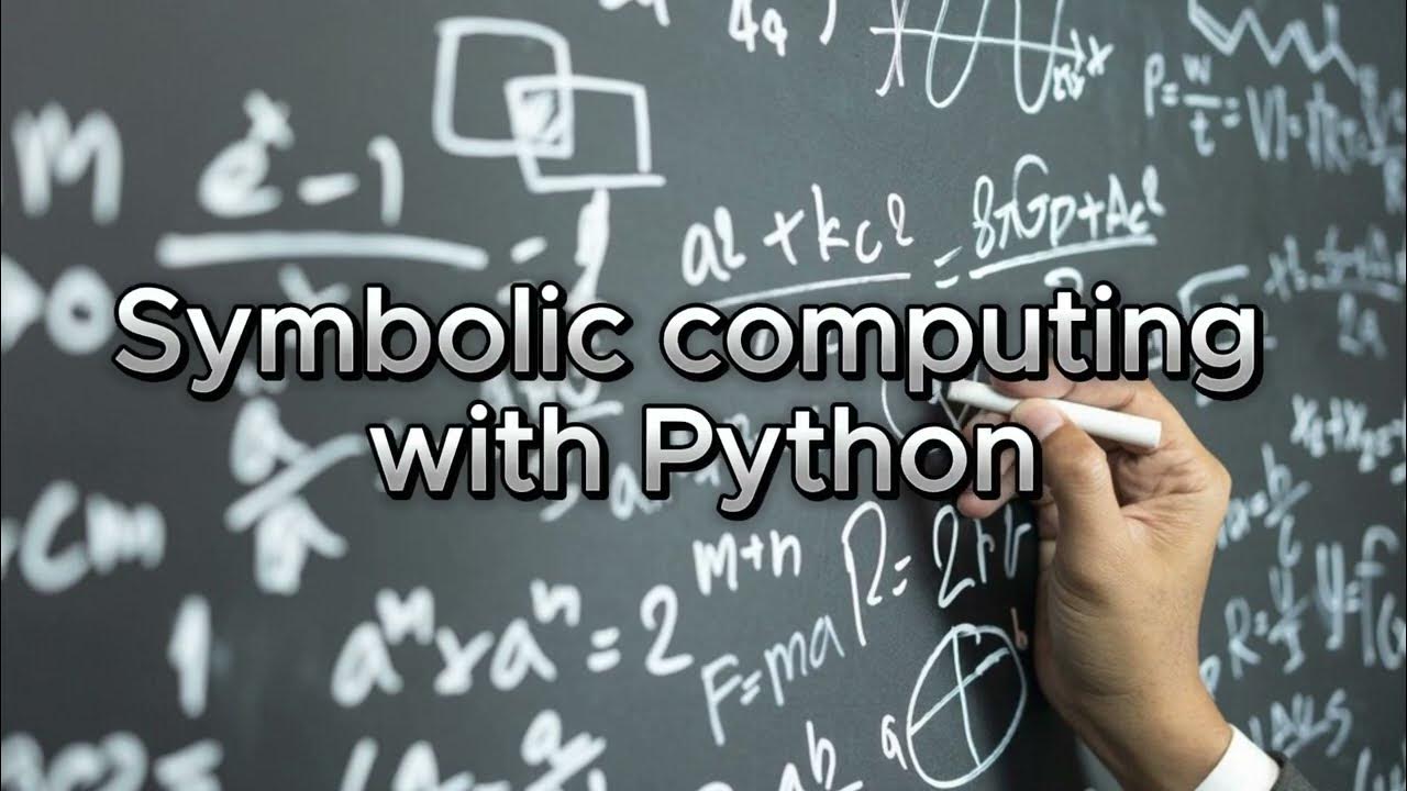 symbolic computing with Python - YouTube