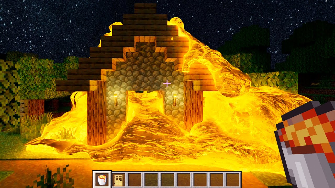 100000% Realistic LAVA in Minecraft | RTX ON - YouTube