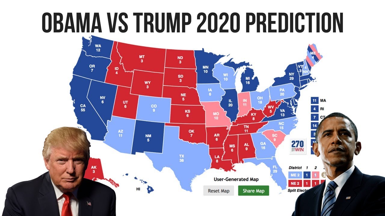 Obama vs Trump 2020 Election Prediction | The Great Comeback!? - YouTube