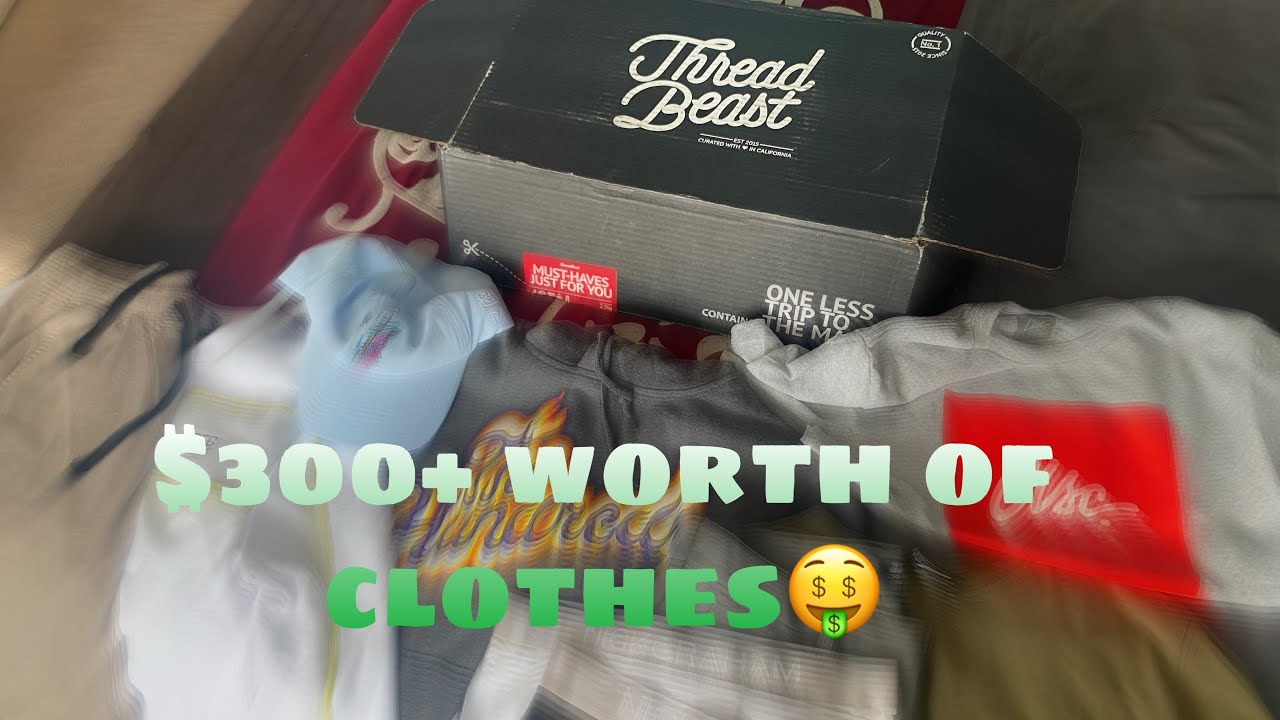 $150 ThreadBeast Clothing Haul - YouTube