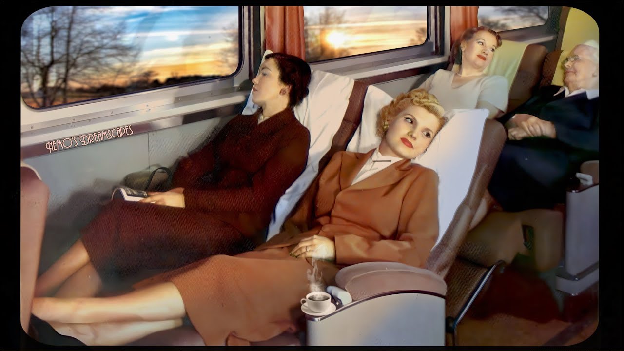 Oldies playing on the train but you are in a dream | 8D Dreamscape ...