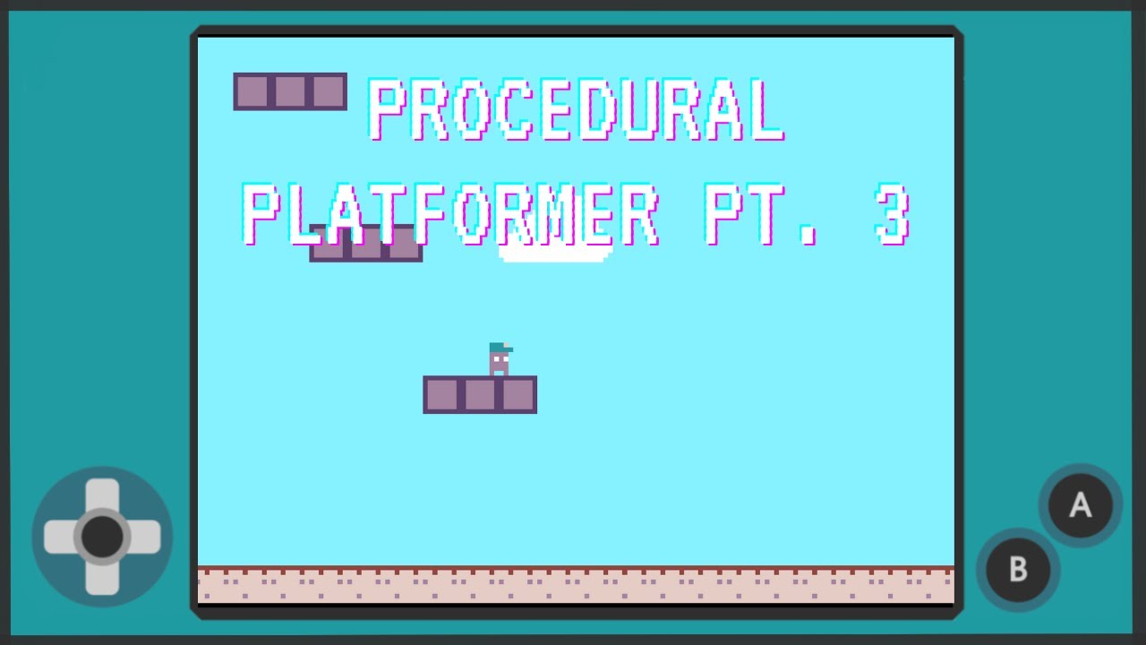 MakeCode Arcade Advanced - Procedural Platformer Pt. 3 - YouTube