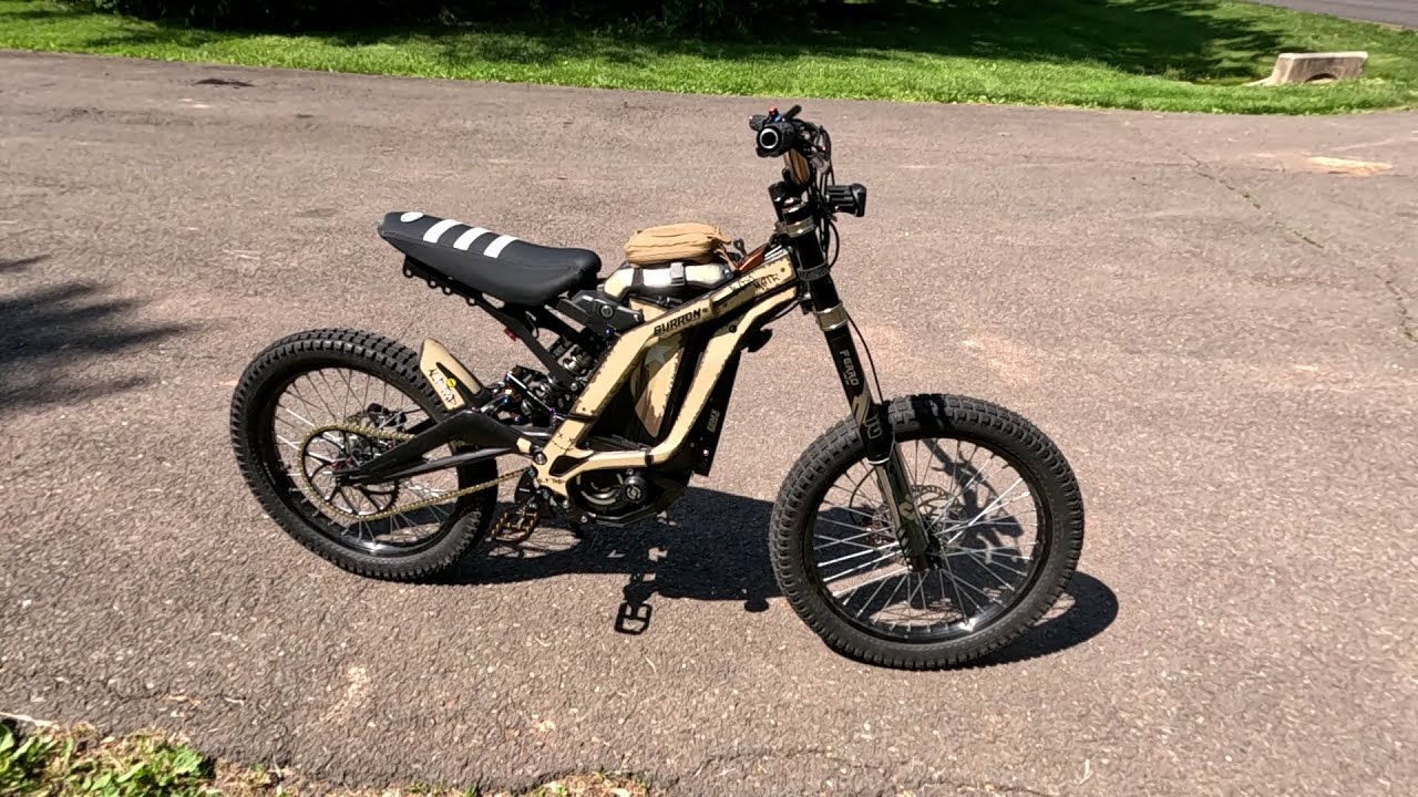 unboxing your SURRON dreams: chi 72v gladiator, EXT ferro fork and arma ...