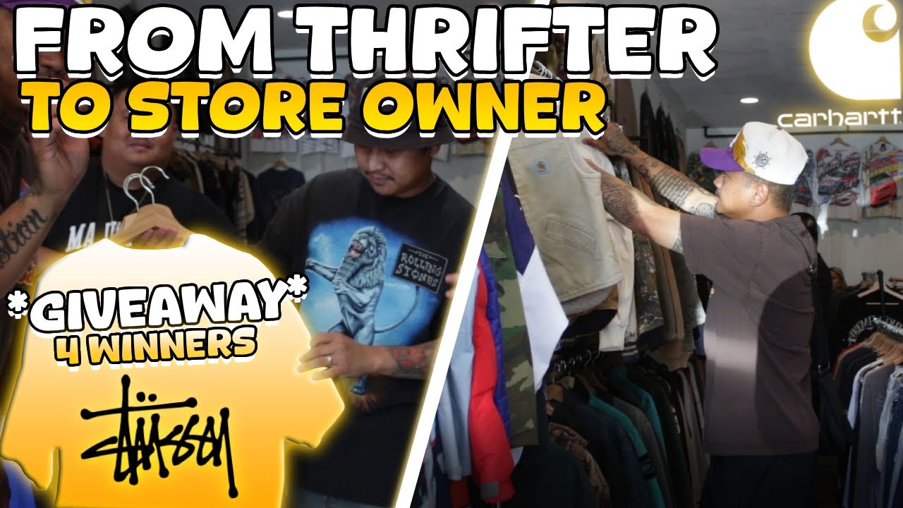 FROM THRIFTER TO STORE OWNER - YouTube