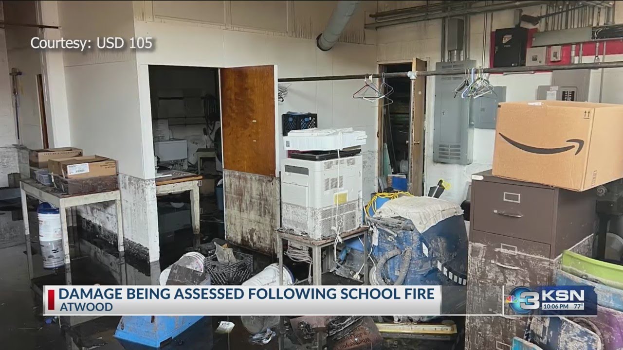 Rawlins County alumna speaks out after fire destroys school - YouTube