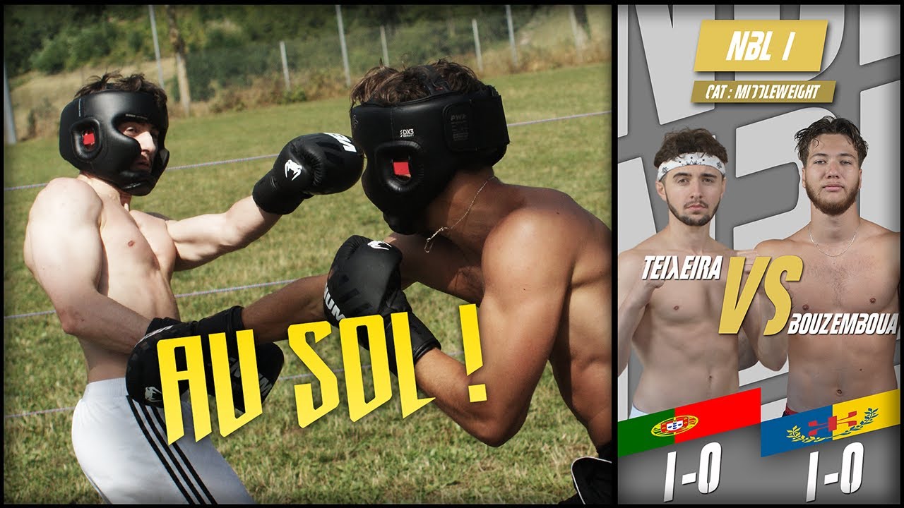 FULL FIGHT | Nohan BOUZEMBOUA vs. Adrien TEIXEIRA | Cat. MIDDLEWEIGHT | NBL 1 - YouTube