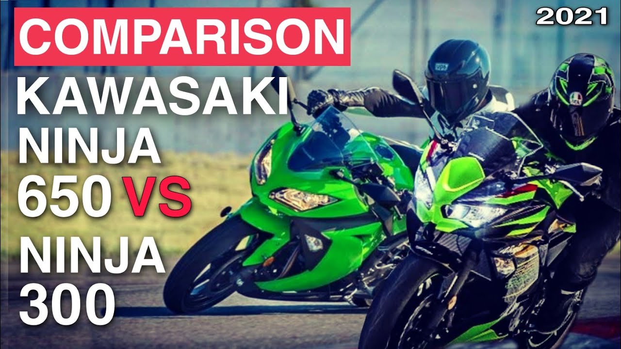 Kawasaki Ninja 300 vs Ninja 650 |Which Do You Pick Which one is better ...
