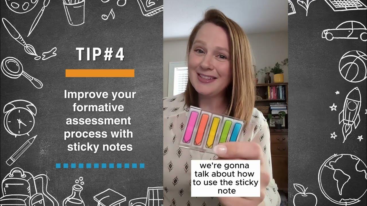 Improve Your Formative Assessment with Sticky Notes - YouTube