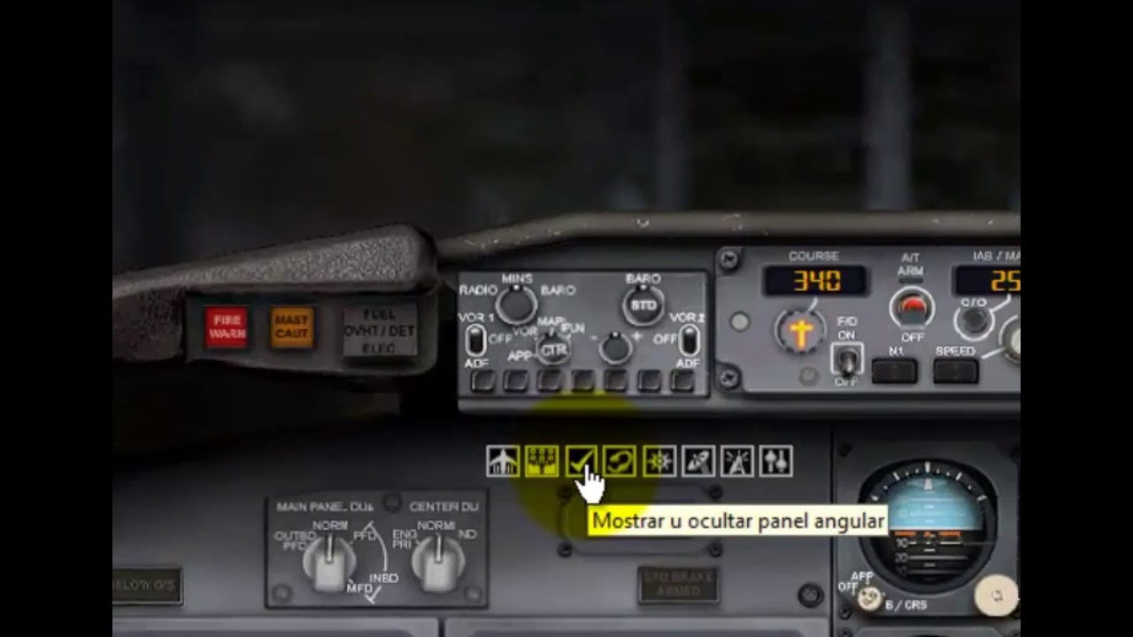 Flight Simulator X (capitulo 6) manejo de flaps en el despegue - YouTube