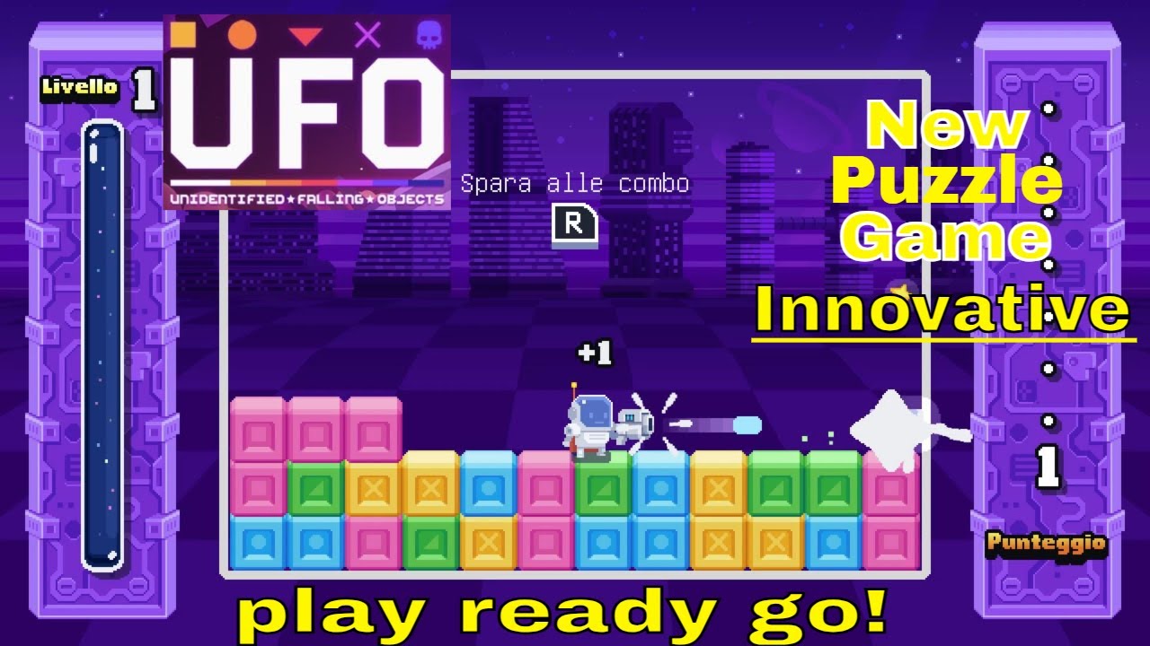 Unidentified Falling Objects - Puzzle Game Innovativo - PLAY READY GO ...