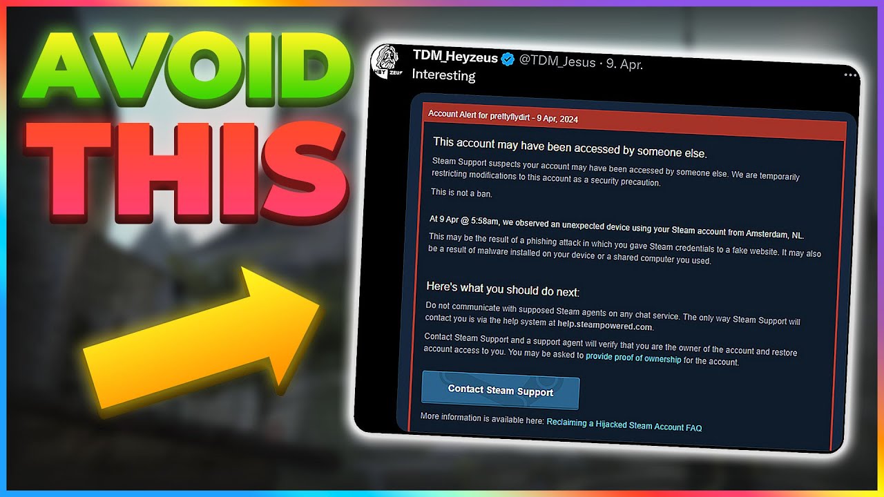 How to NOT get your Steam Account TRADEBANNED! - YouTube