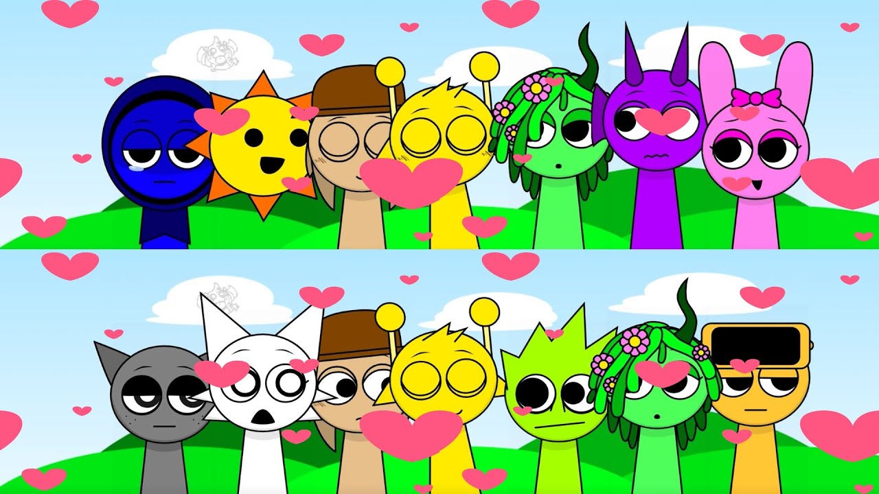 Incredibox Sprunki Sinner Edition Kiss Compilation - All Reactions ...