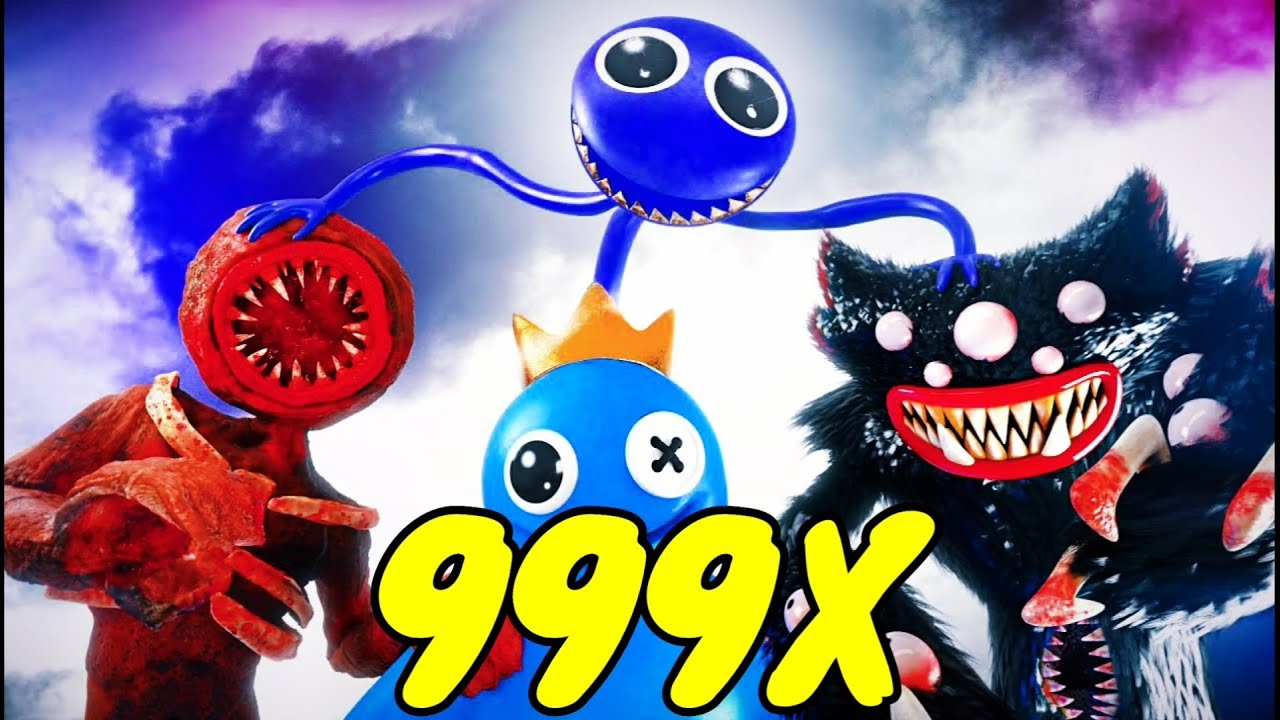 [999X SPEED] All Creature Compilation by Horror Skunx! (Rainbow Friends ...