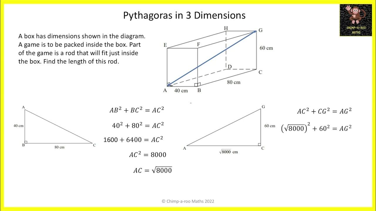 Pythagoras in 3D - YouTube