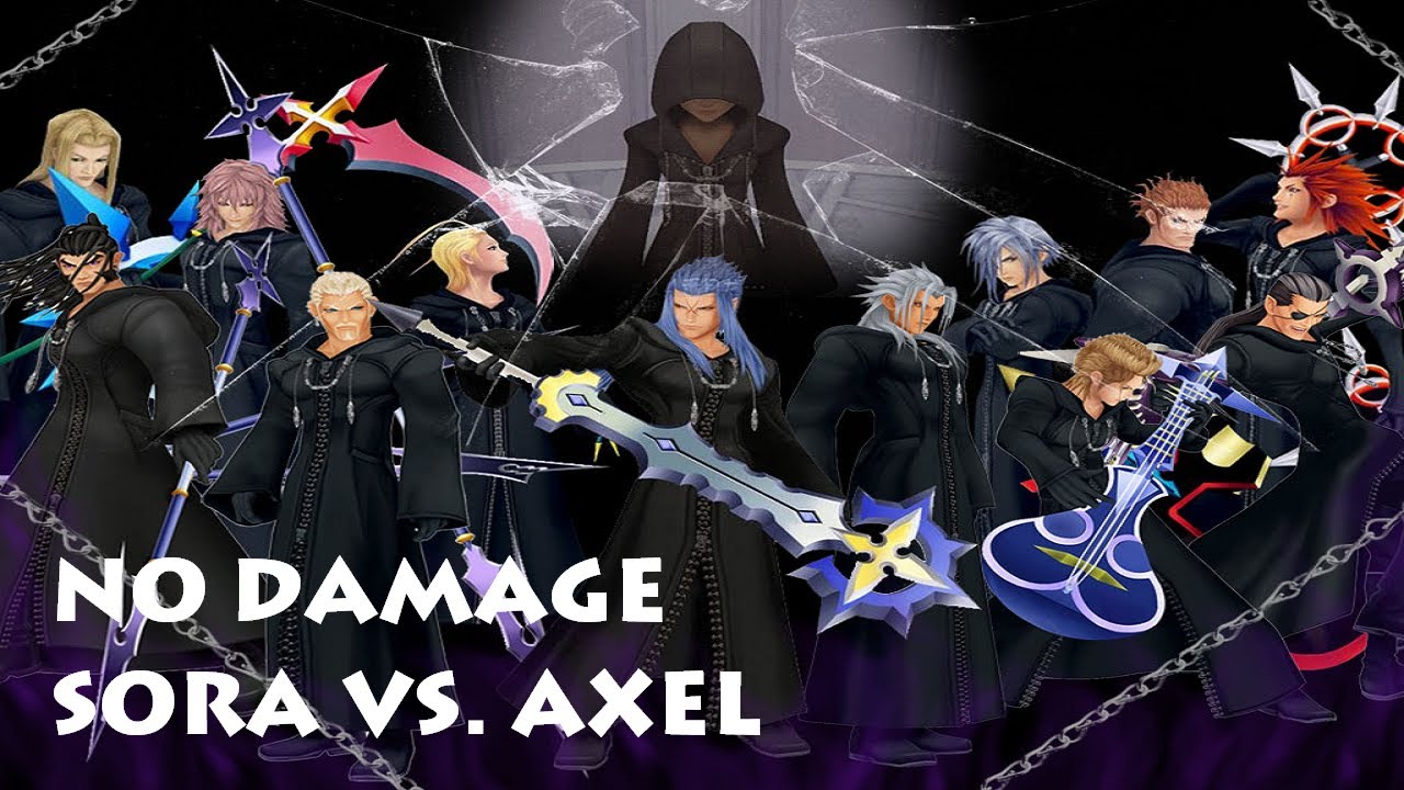 Kingdom Hearts II FM - Axel ・ Organization XIII ・ Proud Mode - YouTube