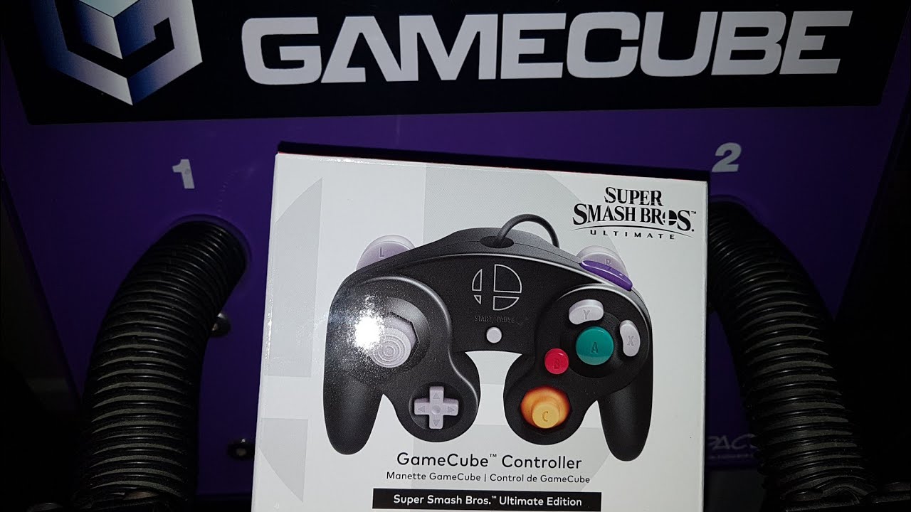 Smash Bros Ultimate Gamecube Controller Unboxing - YouTube