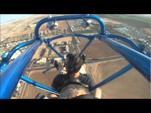 Flying Powerchute Casa Grande AZ - YouTube