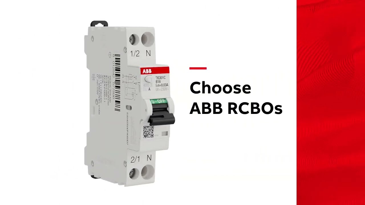RCBO DS301C series - Slimmer size, biggest protection - YouTube