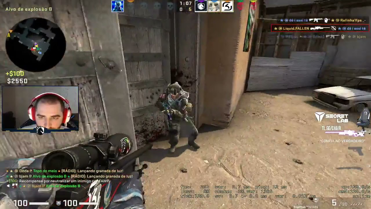 COMO É SATISFATÓRIO VER O FALLEN JOGAR DE AWP! - YouTube