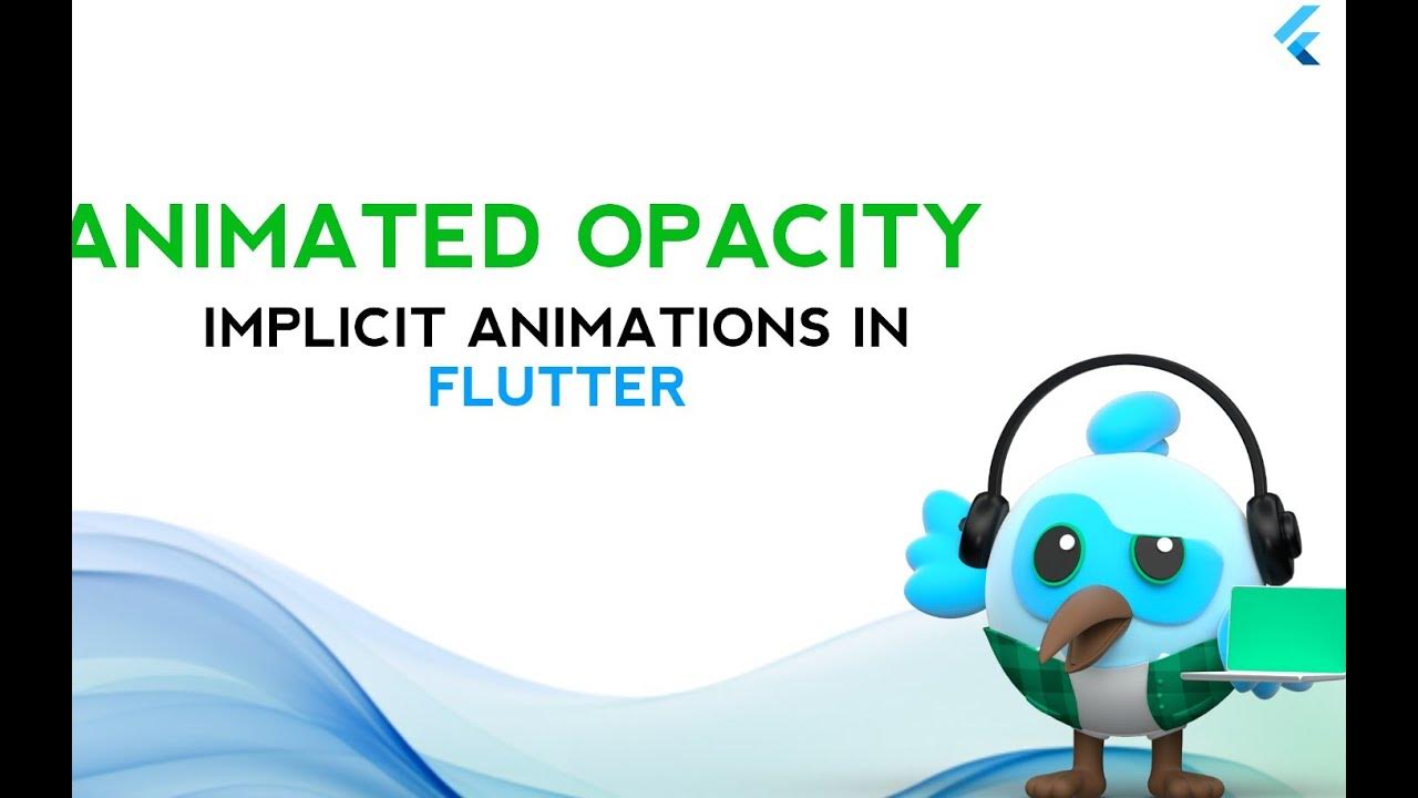 Flutter Animation Tutorial: Animated Opacity | Fade In/Out like a Pro! - YouTube