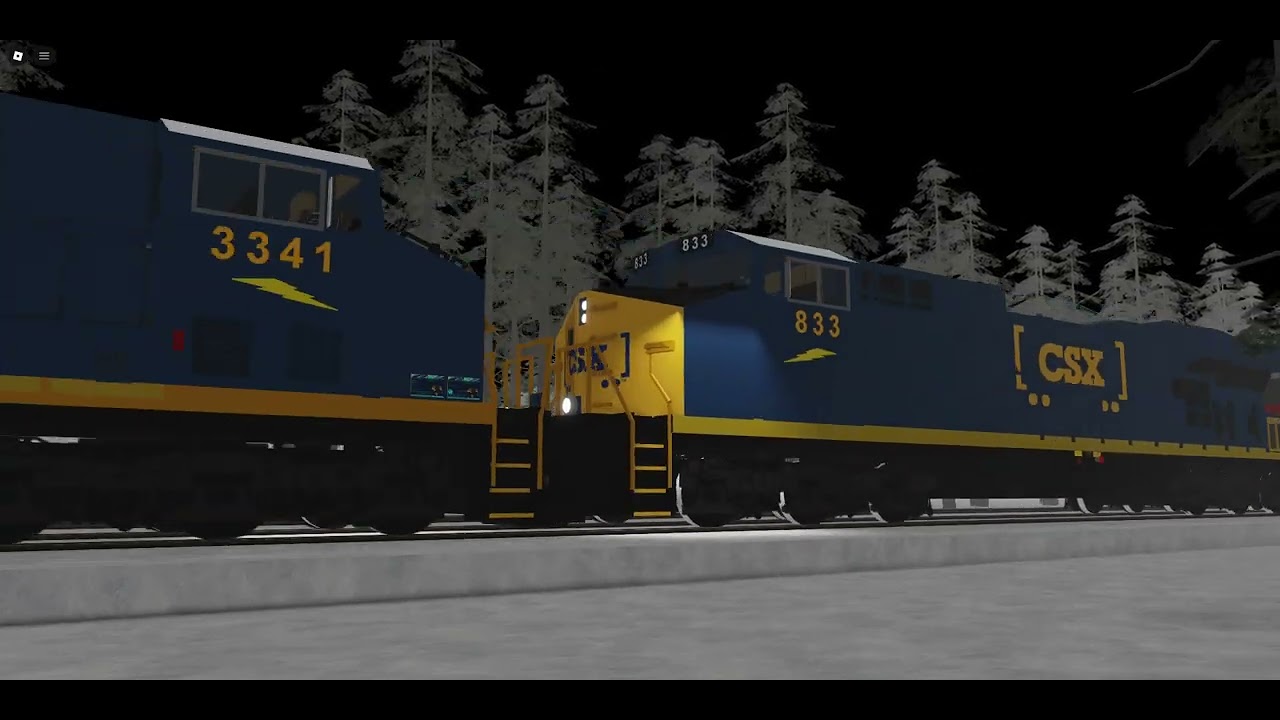 ROBLOX Railfanning at Folkston, GA S57E180: CSX Autorack Train - YouTube