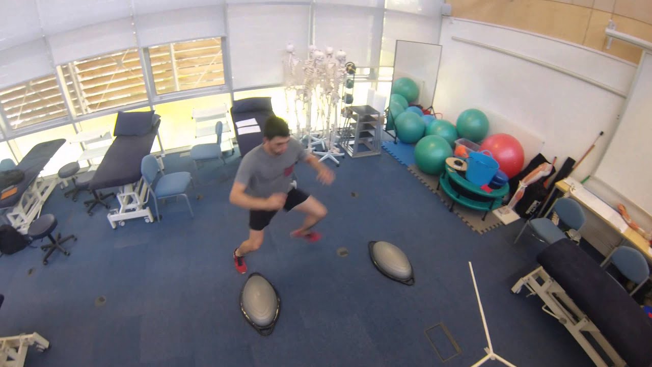 MCL rehabilitation, Pre Discharge phase, Ice Hockey goalie - YouTube