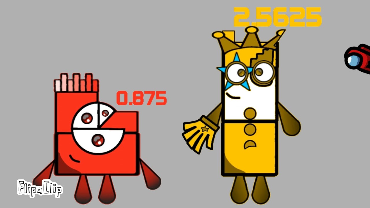 Numberblocks Band Youtubers 9 (now on flipaclip) - YouTube