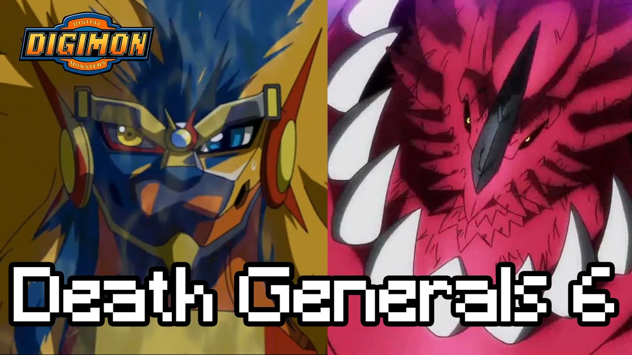 Digimon Xros Wars ประวัติ Death Generals พาร์ทจบ(6) ขุนพลตะวัน+โบนัส ...