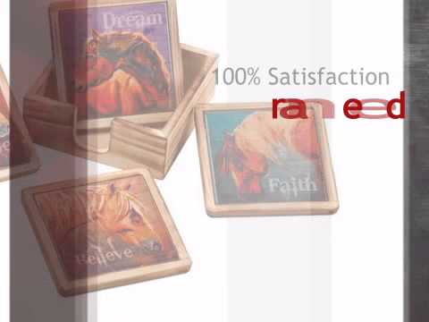 Horse Sense Coaster Set - 5 pcs - CLEARANCE - lonestarwesterndecor.com ...