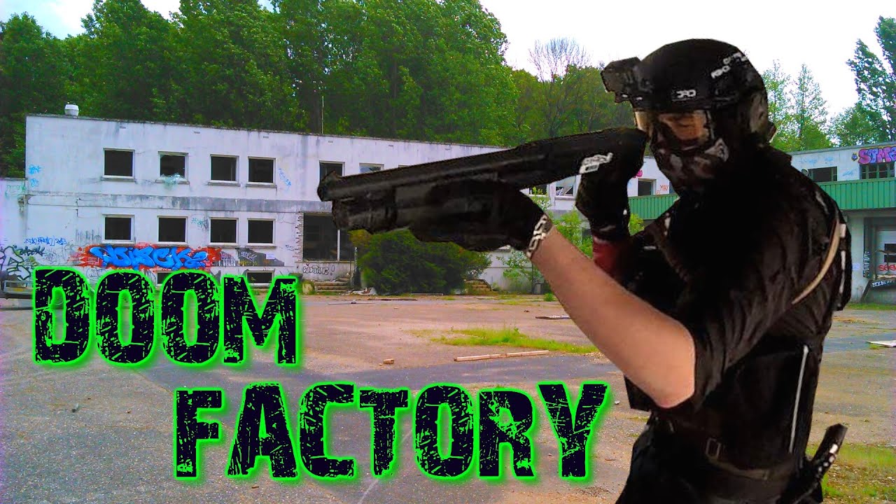 [Airsoft CQB Game] DOOM FACTORY | WILD TRIGGER (M16 G&P, 1911 socom ...