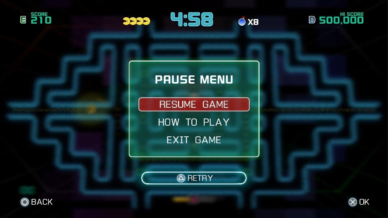 PAC-MAN CHAMPIONSHIP EDITION 2 Score attack single train hexagon - YouTube