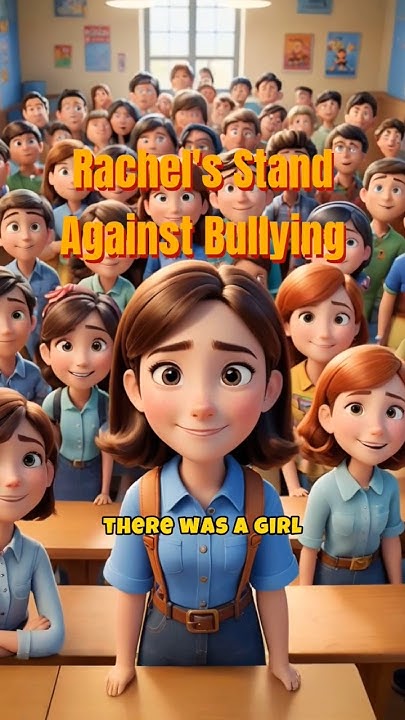 "Rachel stands against bullying" | moral story kids cartoon - YouTube