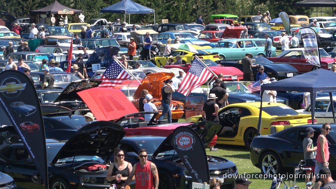 USA Day 2019 - Car Show at Woodend, Canterbury, New Zealand - YouTube